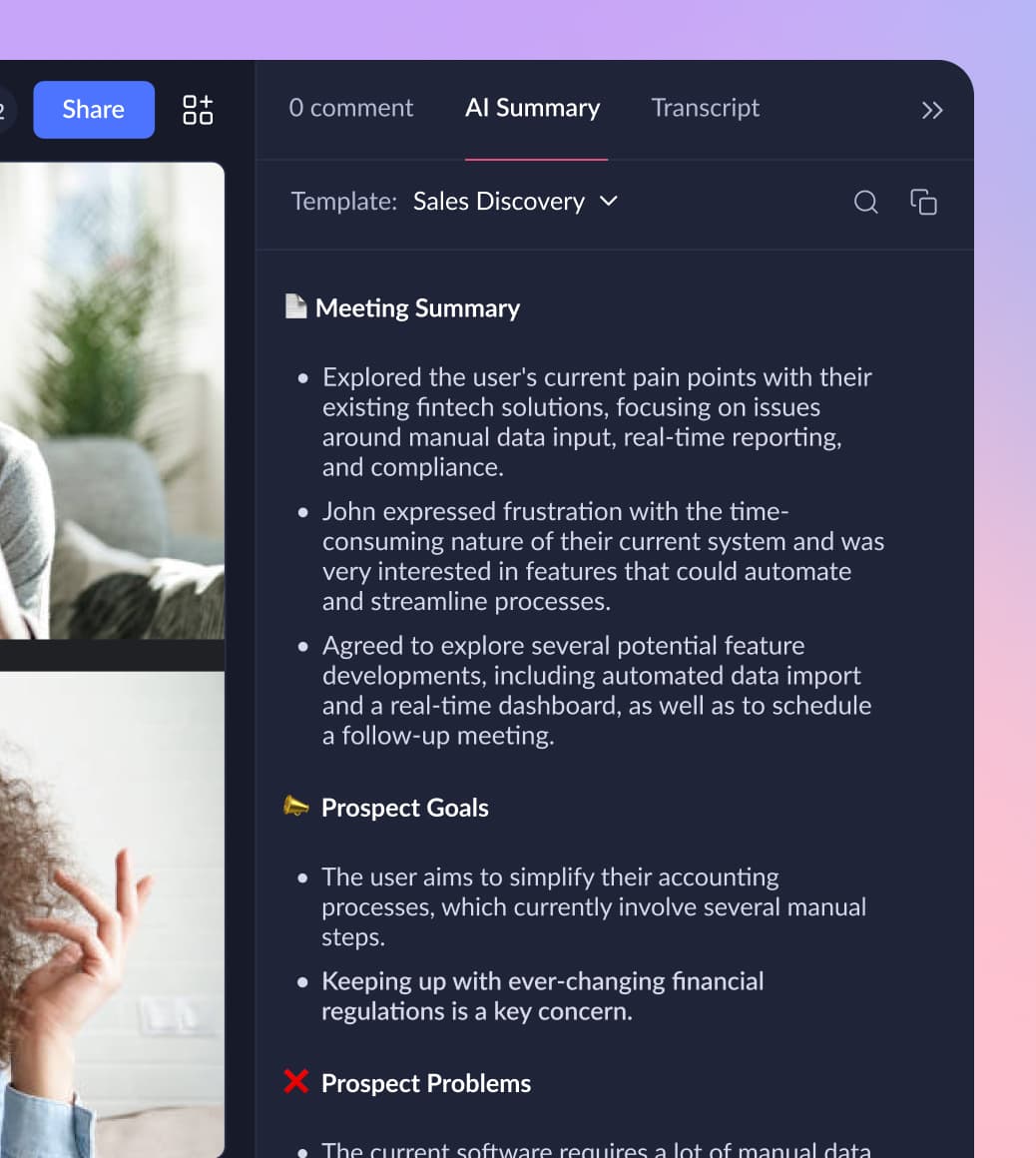 AI Note Taker for Zoom - Record & Transcribe your Meetings